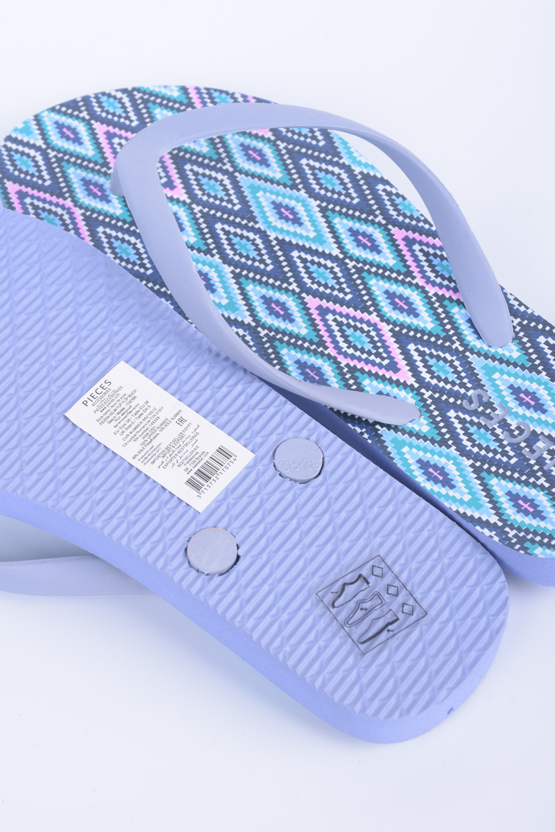 Slapi Plaja Dama Pieces Psvera Kelim Flip Flop Beach Kentucky Blue